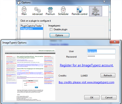 New plugin for Mipony: imagetyperz